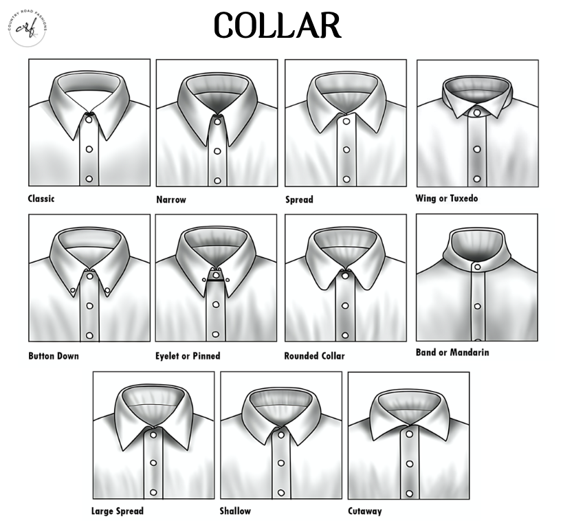 Shirt Collar Types Face Shirt Collar Guide | Men's Tailoring Edit